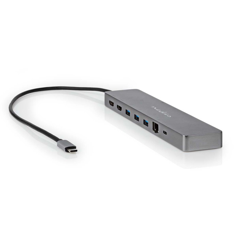 Adaptateur multi ports USB CCBW64260AT02 10-en-1 Nedis
