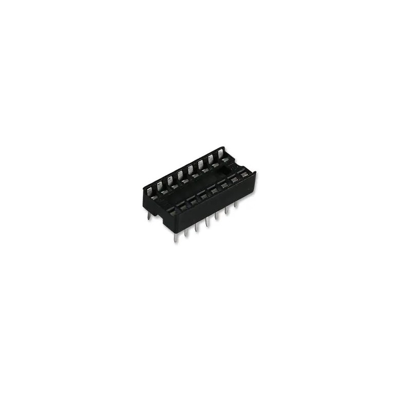 Support circuit intégré 16 broches LEX2445622 7,62 mm