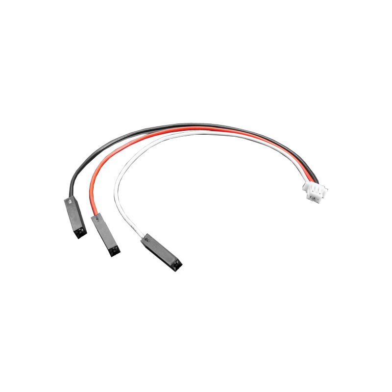 Cordon JST SH 3 broches vers femelles (10 cm)