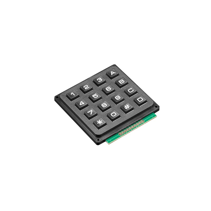 Clavier matricé 16 touches ADA3844 pour Arduino et MCU