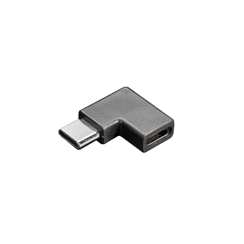Adaptateur USB C coudé 90° mâle vers femelle