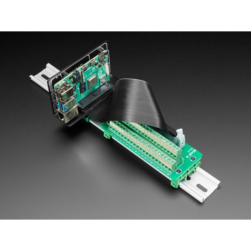 Support de montage Mount Rail DIN pour Arduino, Raspberry Pi