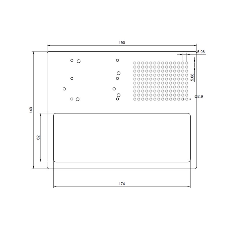 Plaque support RB-MOUNT2 Joy-it pour Arduino et Raspberry