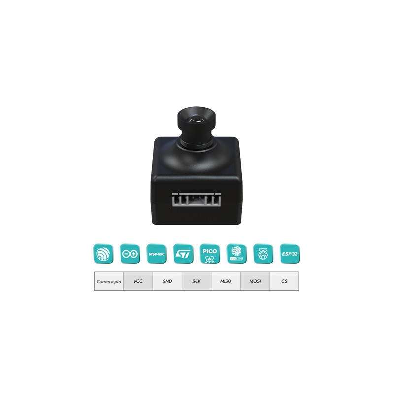 Module caméra ArduCAM SPI Mega 3 MP avec objectif M12 - B0434