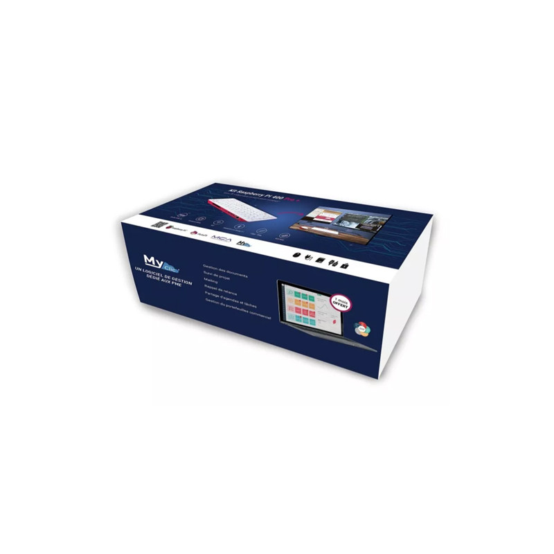 Raspberry Pi 400 AZERTY PI400 PRO + 64GB - Clavier Intégré