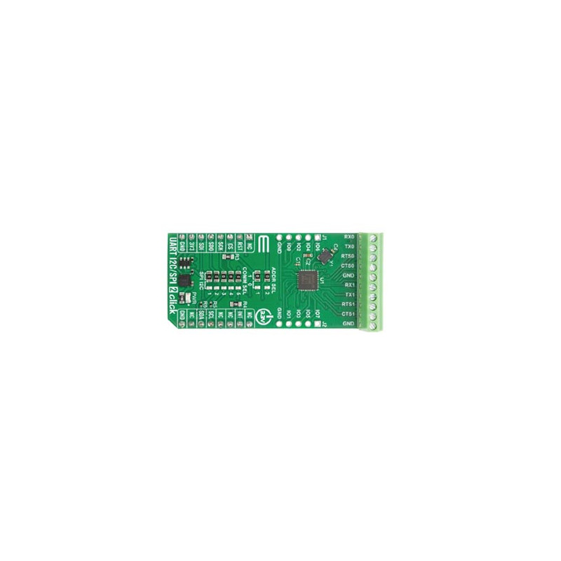 UART I2C/SPI 2 Click – Double UART haute vitesse SPI/I²C