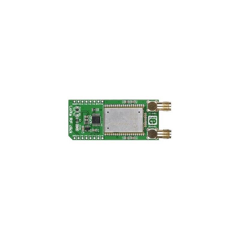 MIKROE-1997 Module RF click RN2483 Stack LoRaWAN™ Class A