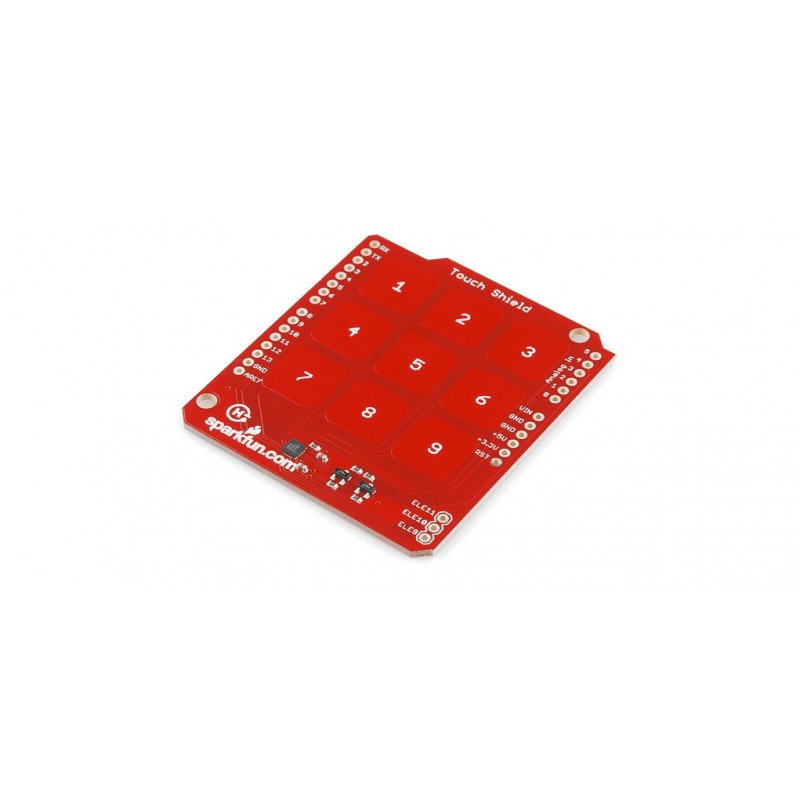 Touch shield DEV-12013 Sparkfun avec MRP121 pour Arduino