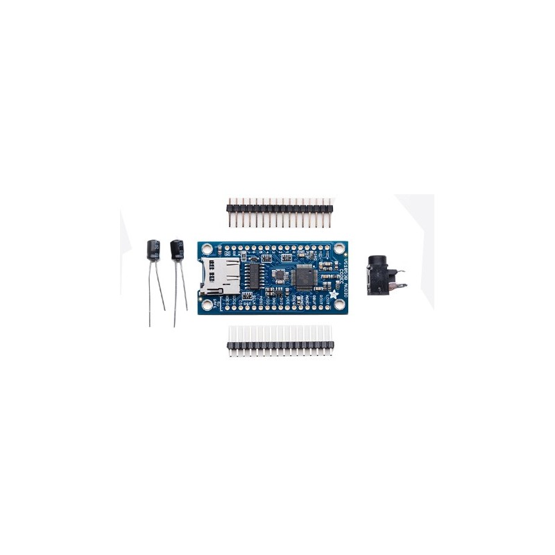 Module audio codec ADA1381 - Formats MP3, WAV, FLAC, MIDI