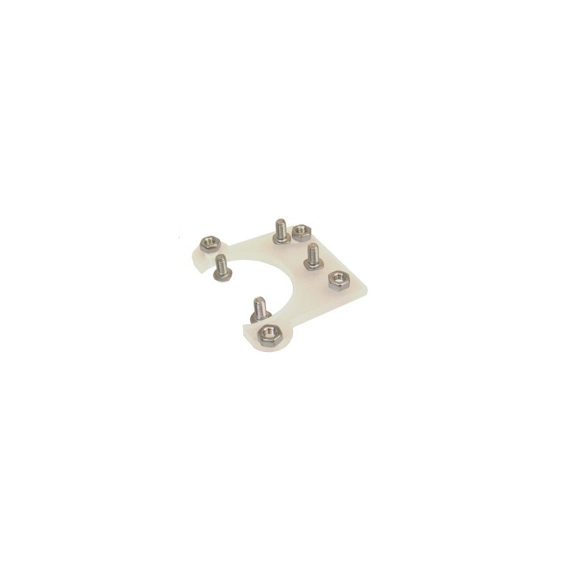 Support Makerbeam pour petit moteur pas-à-pas rond