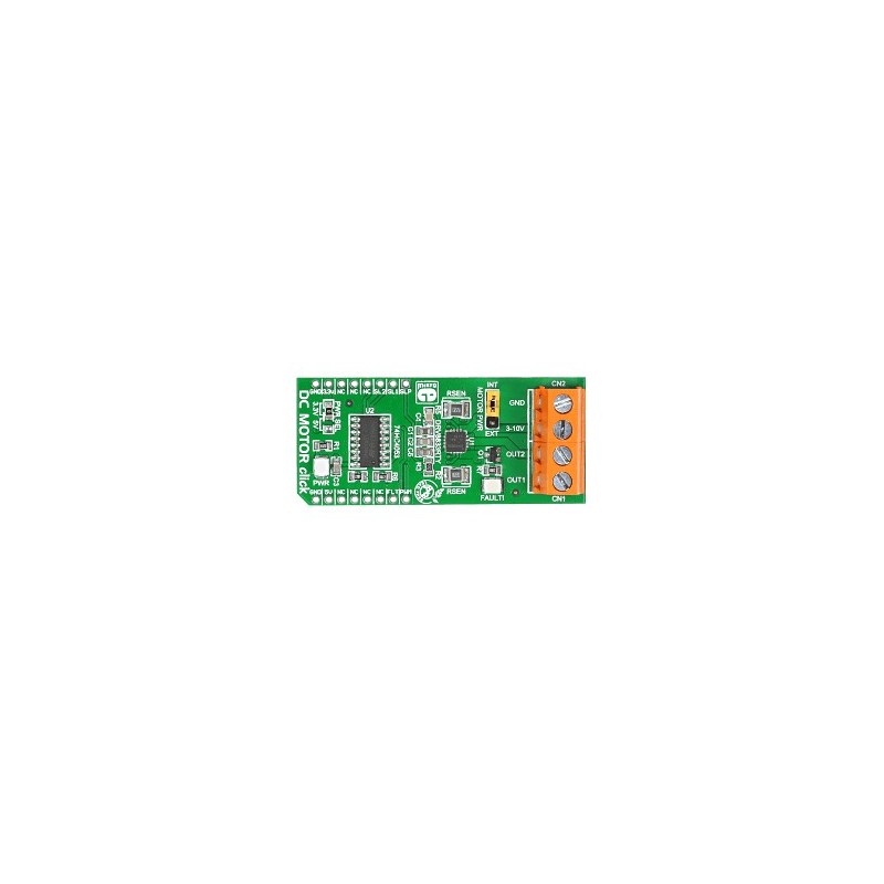 MIKROE-1526 : DC MOTOR Driver - Contrôleur de moteur cc 3 à 10 V
