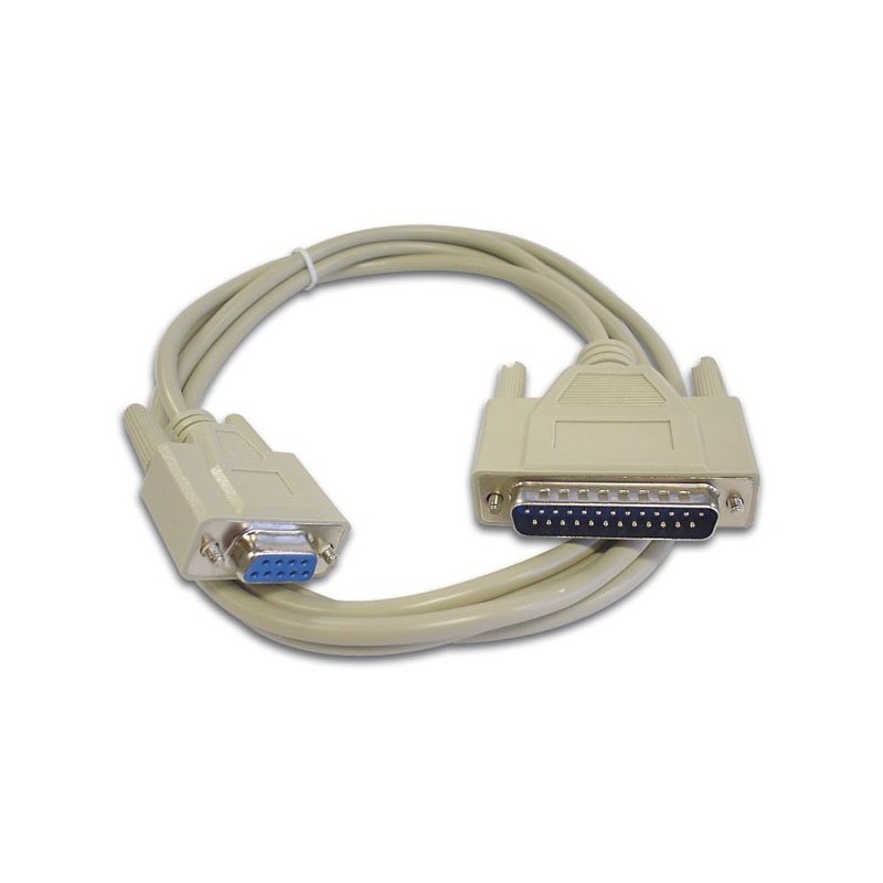 Câble série SUB D9 SUB D25 2m CW023 informatique
