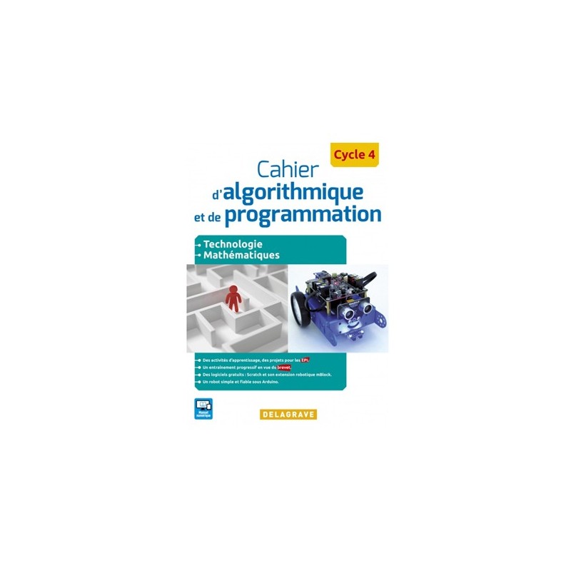 9782206 Cahier élève D Algorithmique Et De Programmation Pour Mbot