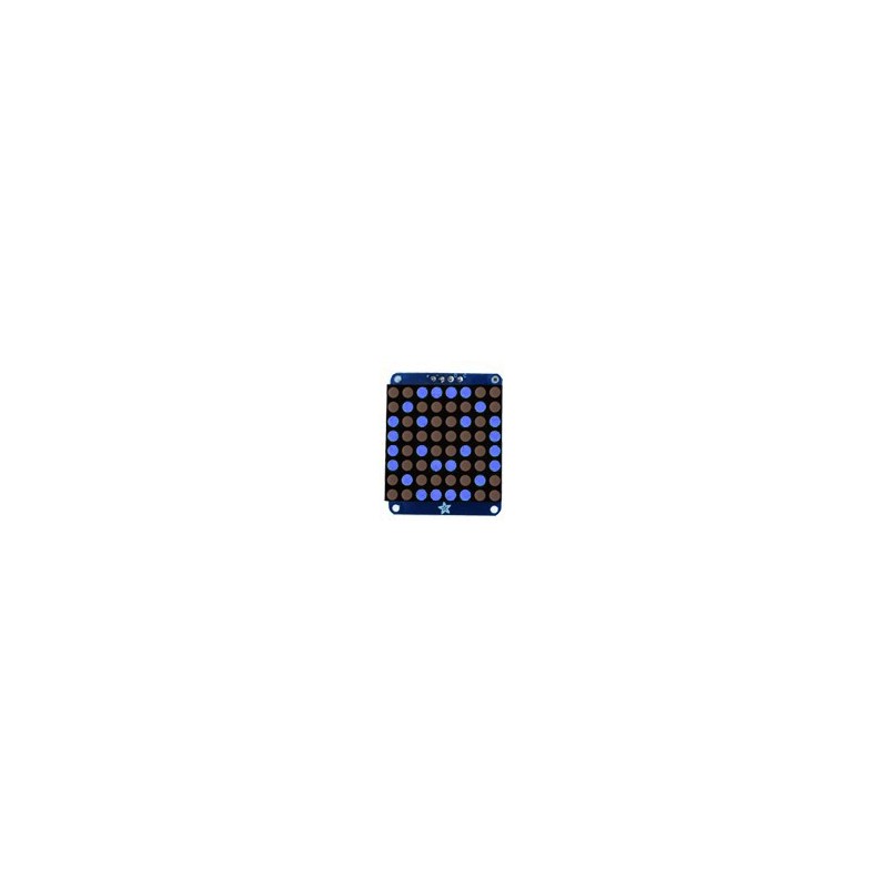 Matrice LED I2C ADA10481047 - Module 64 Leds bleues