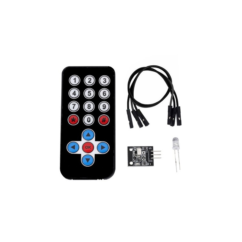kit télécommande infrarouge LEXMTEL1 pour Arduino
