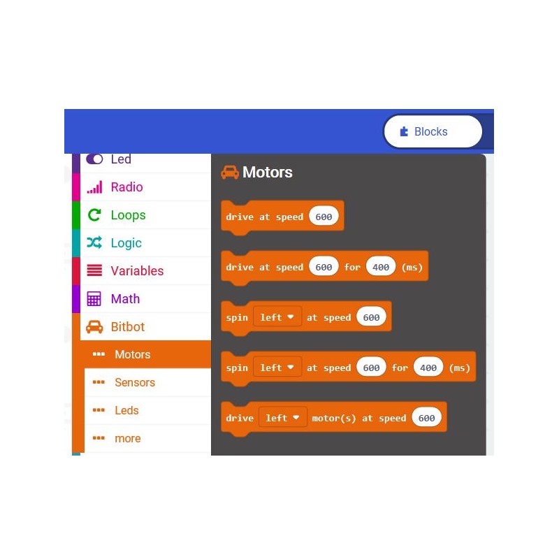 Robot programmable éducatif BITBOT PRO pour microbit