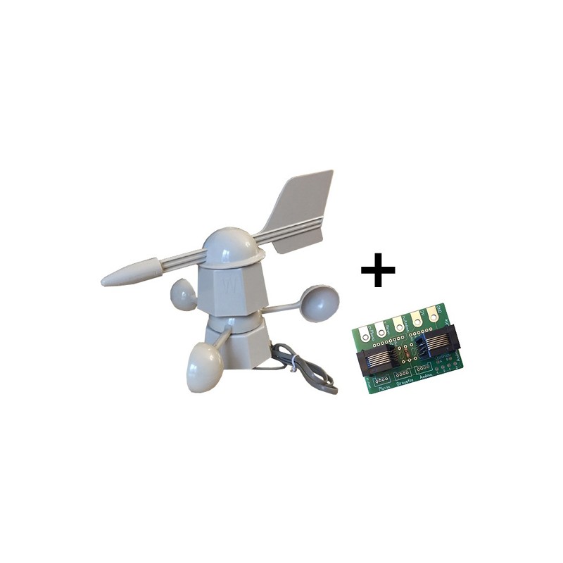Anémomètre girouette interface Grove arduino microbit PACK-GR007