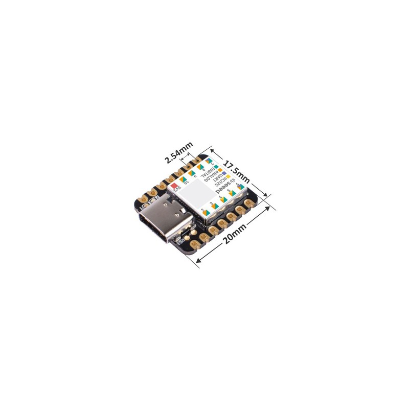 Carte Seeeduino XIAO 102010328 Cortex M0+ compatible Arduino