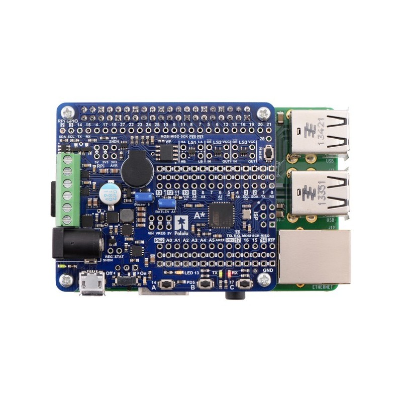 Raspberry Pi motor shield POL3117 pour moteurs cc 1,5A