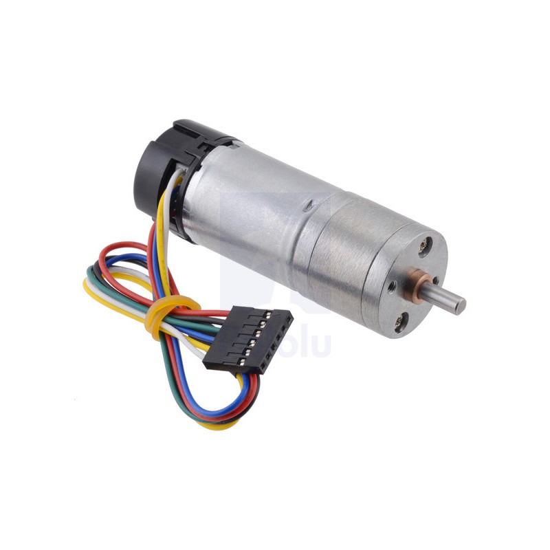 Motoréducteur avec encodeur "4802" Pololu pour robotique et arduino