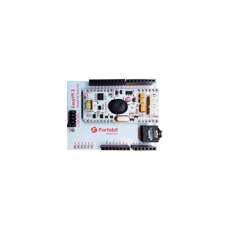 Shield de reconnaissance vocale EasyVR 3 Plus pour Arduino®