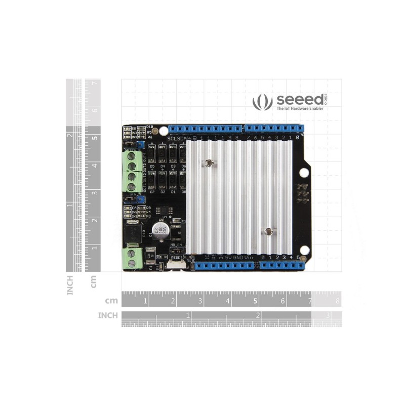 Pilotez vos moteurs avec la carte Motor Shield pour Arduino