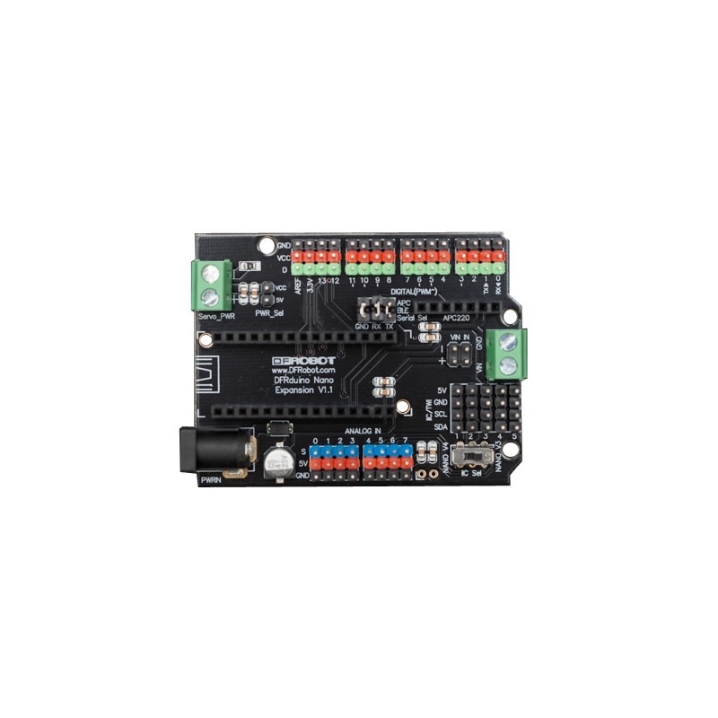 Carte Shield extension DFRobot DFR0012 IO pour Arduino Nano
