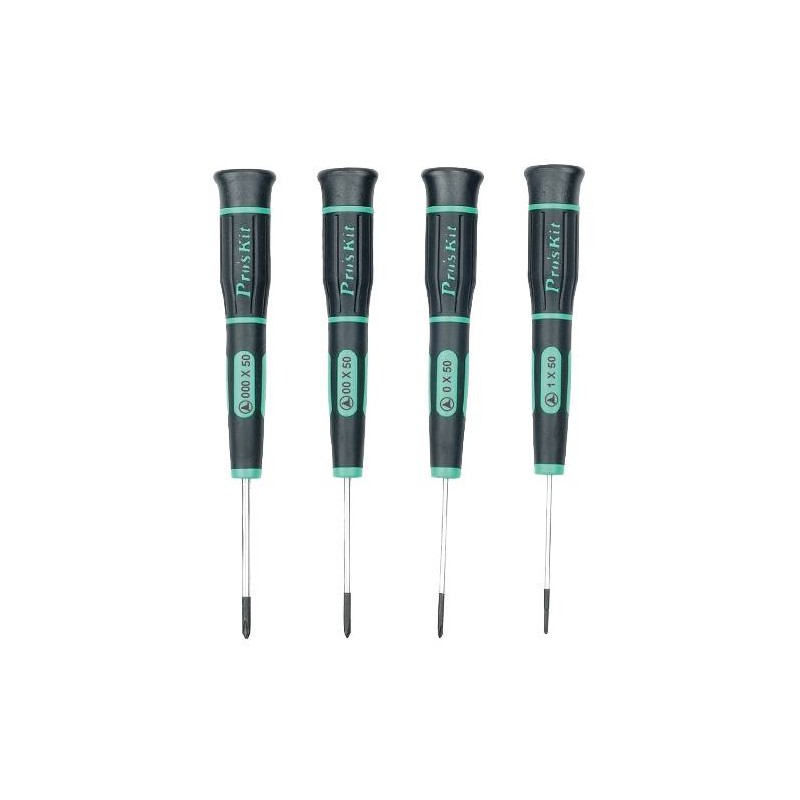 Jeu de 4 tournevis Tri-wing (TRI000, TRI00, TRI0 et TRI1)