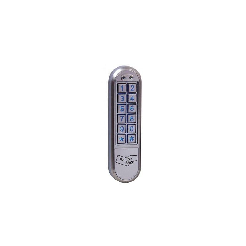 Clavier codé antivandal CLAVC04 étanche IP65 1010 codes