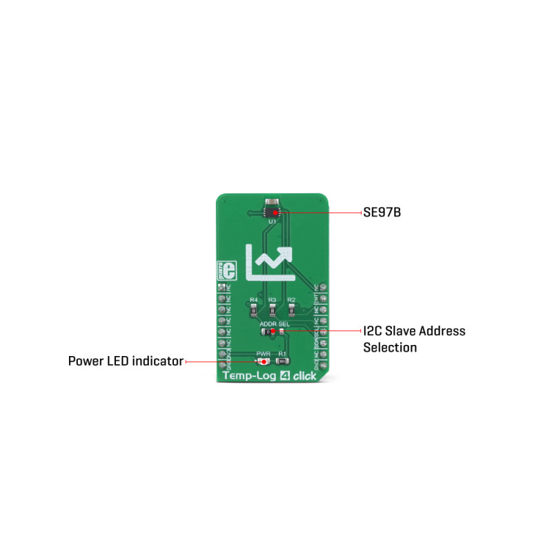 Capteur de température TempLog 4 click MIKROE-3329