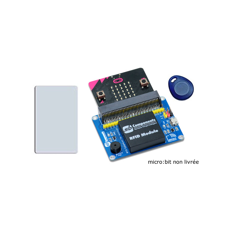 Platine SB Components microbit RFID BIT125 kHz