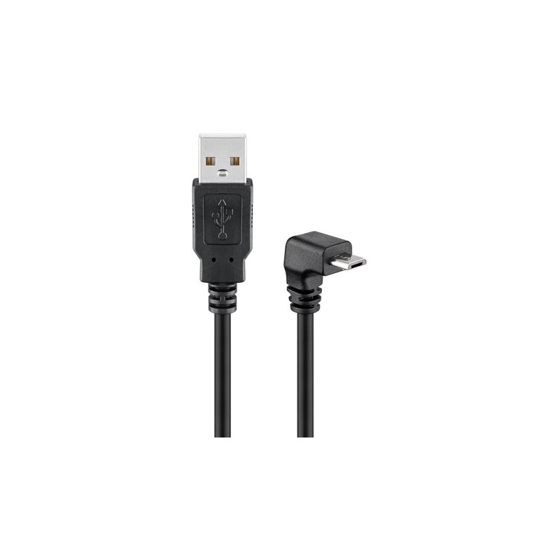 Cordon USB 2 WEN95343 1,8 m Connecteurs Coudés