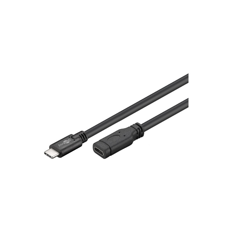 Rallonge USB Type C mâle femelle 1 m - SuperSpeed