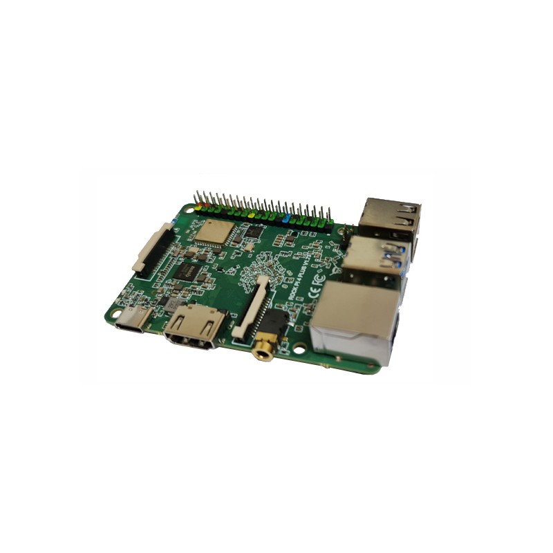 Platine Radxa Rock Pi 4 B+ 2GB (brochage similaire Raspberry)