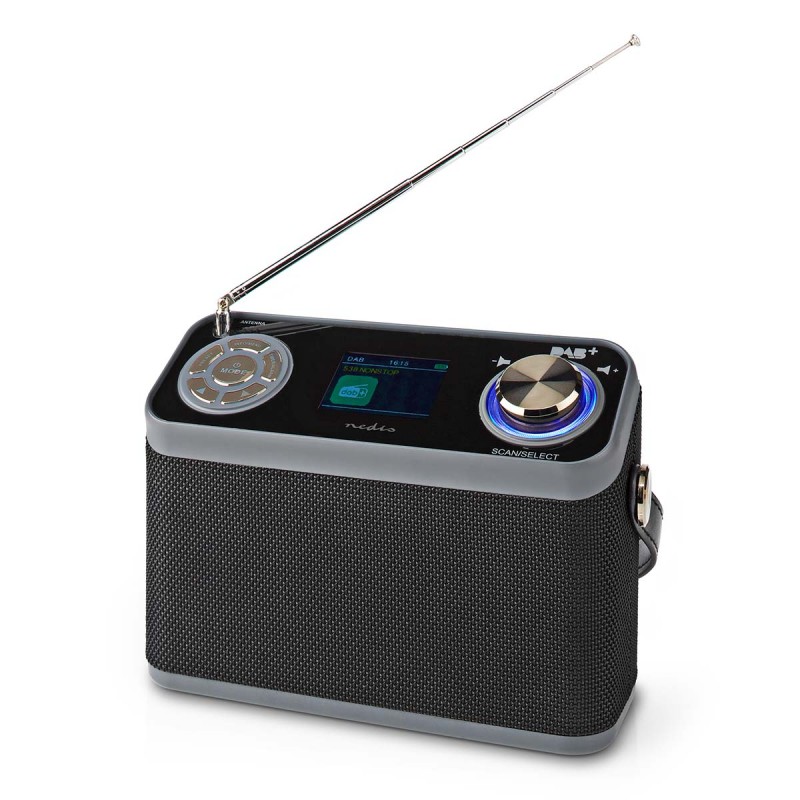 Radio numérique Bluetooth RDDB5200BK - DAB+/FM, 40 stations