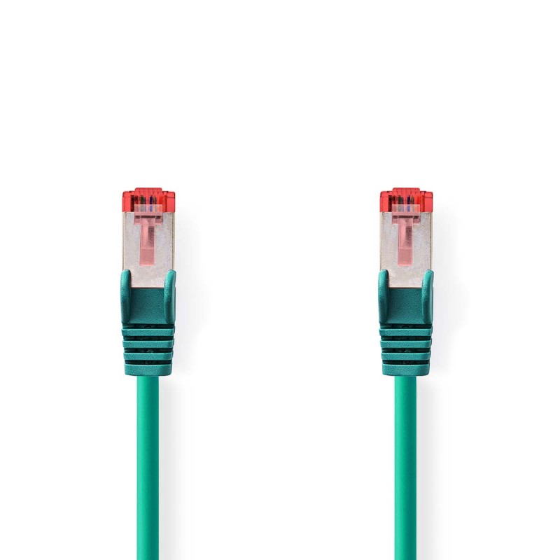 Câble réseau Cat 6 CCGP85221GN025 RJ45 0.25m Vert