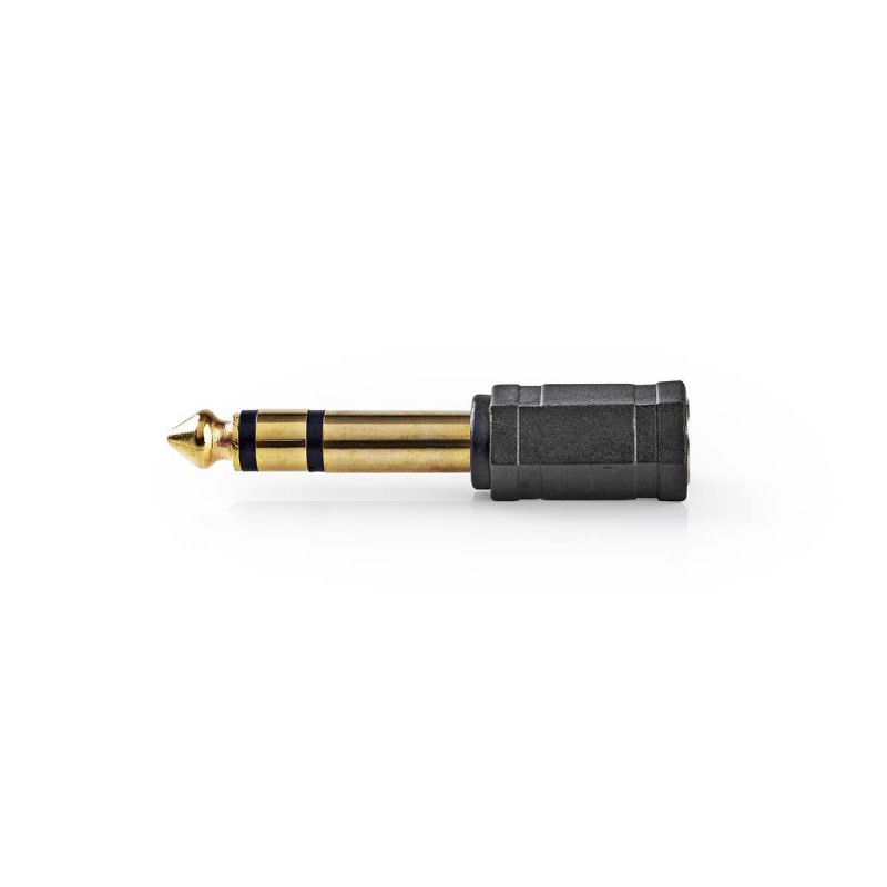 Adaptateur audio stéréo CAGP23930BKG 6.35mm vers 3.5mm Noir