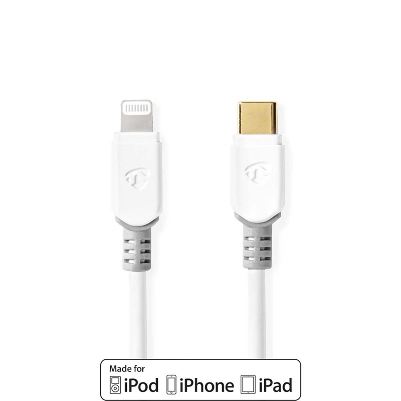 Câble type Lightning USB C CCBW39650WT20 2m