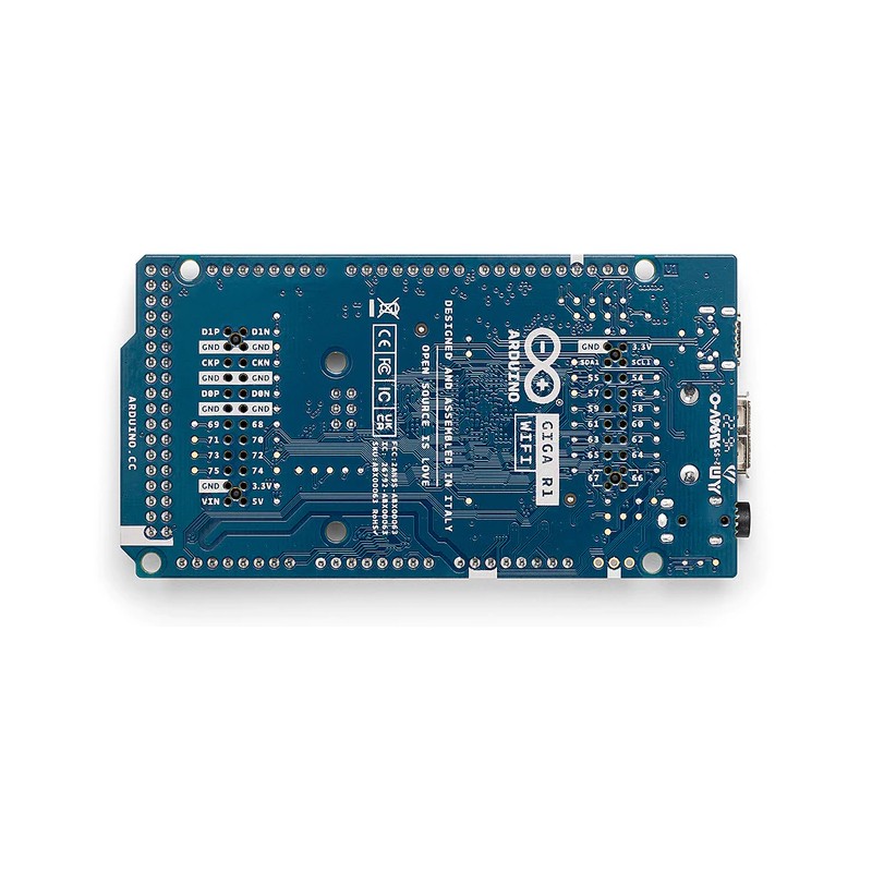 Carte Arduino GIGA R1 WiFi ABX00063 Bluetooth et Wifi intégrés