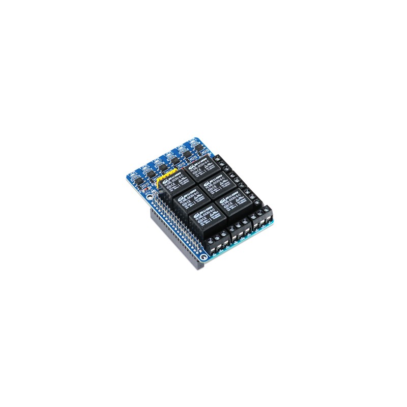Module interface 6 relais pour Raspberry Pi 3/4/Zero