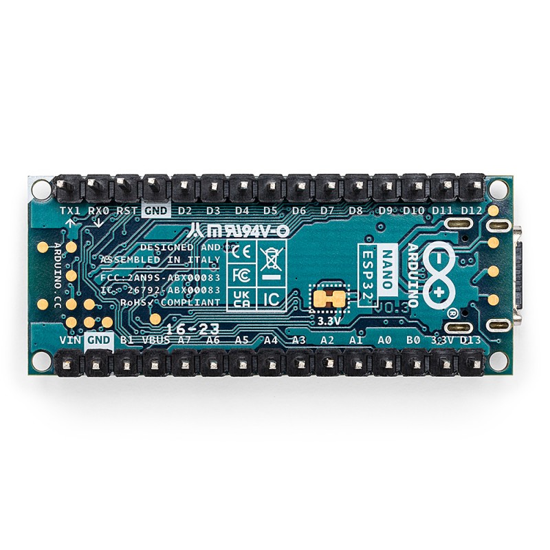 Carte Arduino Nano ESP32 ABX00083 base ESP32-S