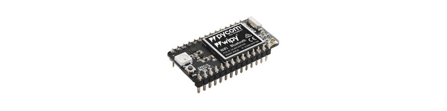 Le module Wipy 3.0 intègre un Chipset Espressif ESP32 - Bluetooth+Wif.